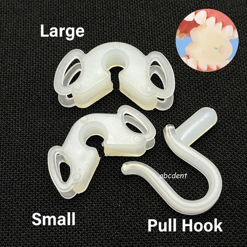 Sterilize Bite Blocks Dental Silicone Mouth Prop Opener Cheek Retractor ...