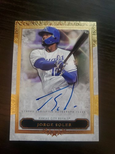 2020 Topps Five Star Autographs #FSAJS Jorge Soler | eBay