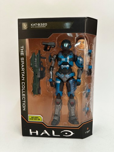 HALO 6.5" The Spartan Collection UNSC KAT-B320 w/Accessories Action ...