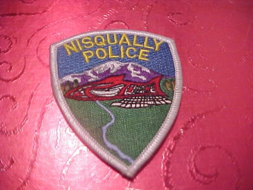 NISQUALLY WASHINGTON POLICE PATCH CAP SIZE UNUSED 3 X 2 1/2 INCH | eBay