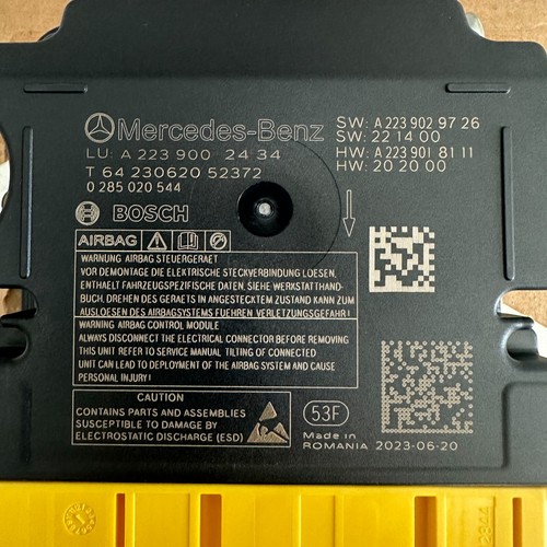 MERCEDES BENZ W223 CONTROL UNIT MODULE SENSOR A2239002434 OEM | eBay