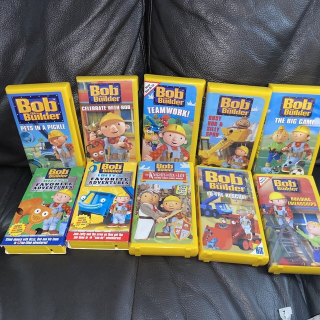 Bob Builder Vhs Ebay Lot Lot