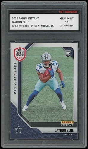 Jaydon Blue 2025 Panini Instant RPS First Look #15 Rookie Card RC 1st ...