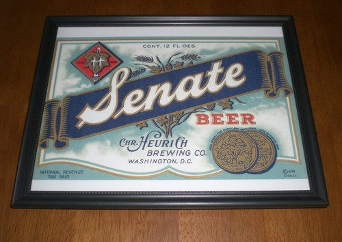 SENATE BEER FRAMED PRINT | eBay