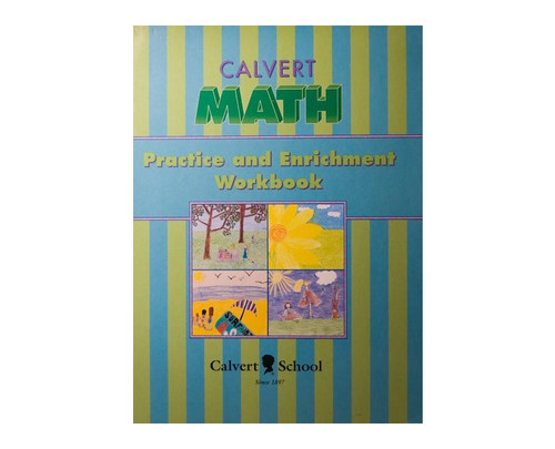 5TH GRADE CALVERT MATH PRACTICE AND ENRICHMENT WORK BOOK 1888287454 ...