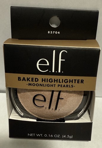 e.l.f. Elf Baked Highlighter Moonlight Pearls ELF Shimmer Nourishing ...