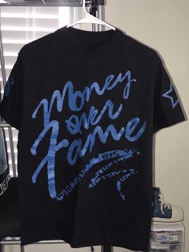 Money Over Fame Blue Foamposite | eBay