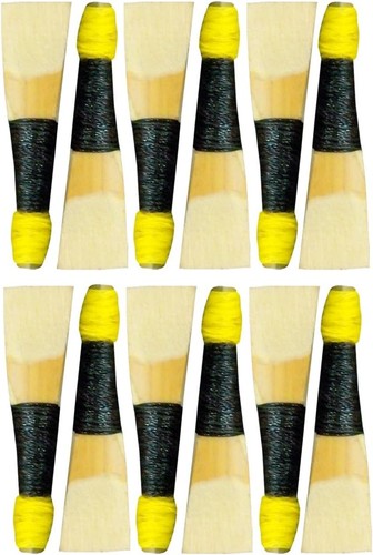 High Quality Bagpipe Chanter Spanish Cane Reeds - Handmade 12pcs Black ...