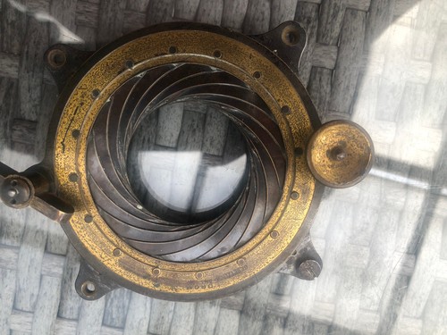 ADJUSTABLE IRIS LENS CLAMP FOR LARGE FORMAT CAMERAS 4x5 8X10 ETC max ...