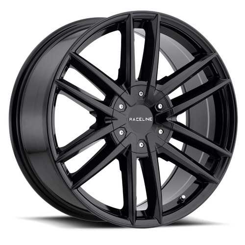 RACELINE 158B Impulse Rim 20X8.5 6X132 Offset 35 Gloss Black (Quantity ...