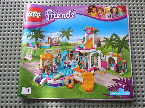 LEGO Friends Notice Building Instruction Booklet Set 41313 Heartlake ...