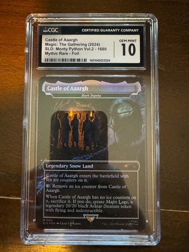 MTG Castle of Aaargh - FOIL - Secret Lair x Monty Python #1680 - CGC 10 ...