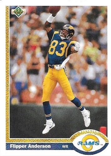 Flipper Anderson, 1991 Upper Deck, #237, Los Angeles Rams, | eBay