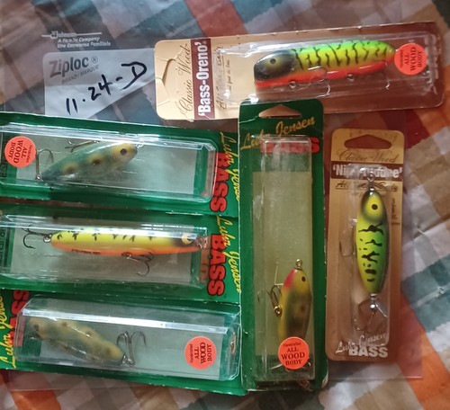 LUHR JENSEN CLASSIC MAPLE WOOD LURES | eBay