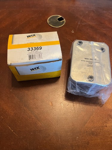 WIX 33369 Fuel Filter Fits Select CHEVY FORD GMC Models Caterpillar ...
