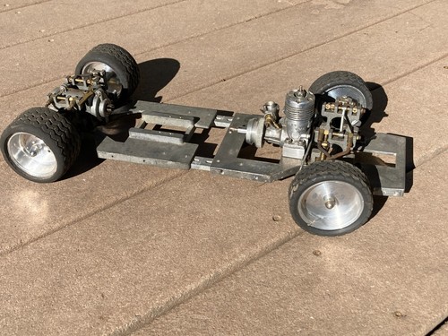 VINTAGE 1/8 SCALE DYNAMIC RC CAR EXTREMELY RARE FROM THE BEGINNINGS OF ...