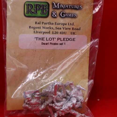 RAL PARTHA "THE LOT" PLEDGE -DWARF PIRATES Set 1- New FREE SHIP | eBay