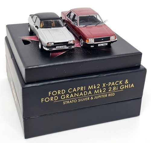 Vanguards 1/43 Ford Granada MK2 2.8i Ghia & Capri MK2 X-Pack Model Car ...
