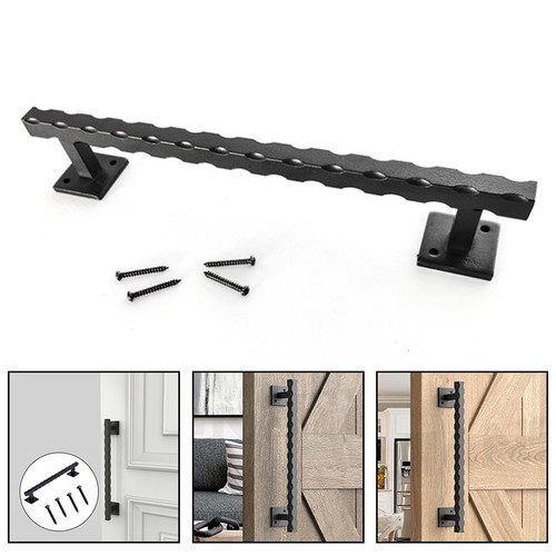 Heavy Duty 12 Inch Barn Door Handle with Unique Rustic Finish for Any ...
