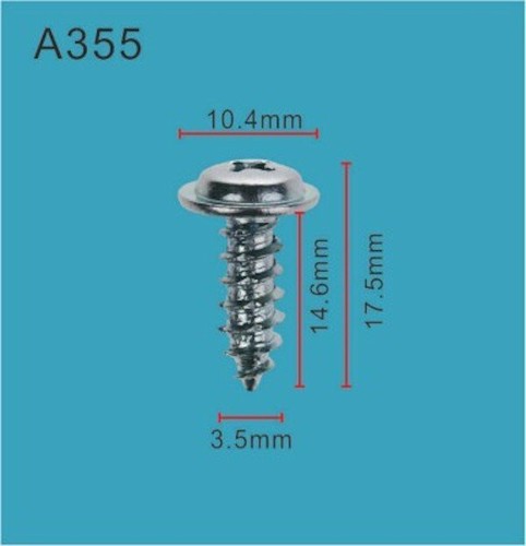 10pcs Fit TOYOTA Fog Light Lamp Screw 9016750063 by Autobahn88 for sale ...