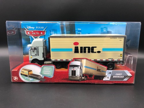Disney Pixar Cars Chet Boxkaar Hauler Final Lap Truck Stop Semi Cab ...
