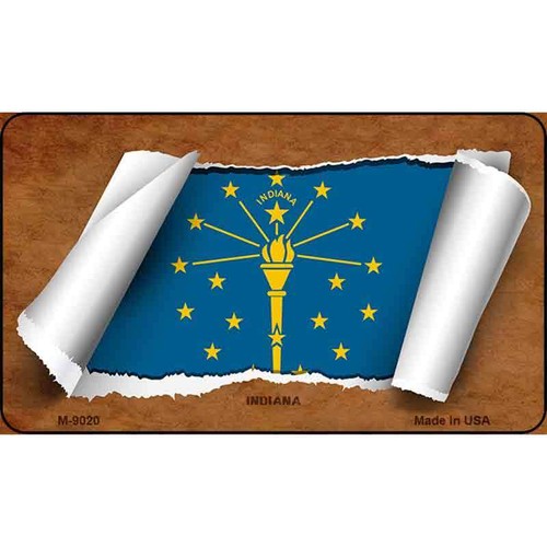 Indiana Scroll Novelty Metal Magnet M-9020 | eBay