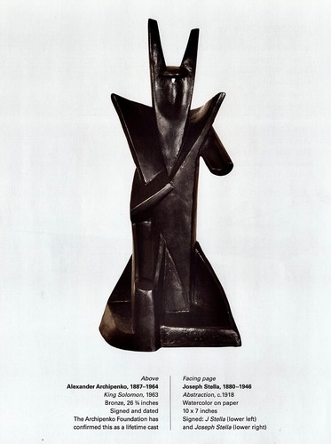 ALEXANDER ARCHIPENKO Art Gallery Exhibit ~ King Solomon VINTAGE PRINT ...