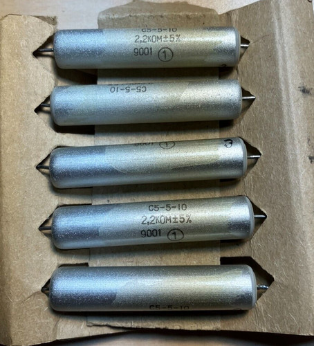 2.2 Kohm 10-Watt Wire Wound NOS Russian Resistors 5 Pack | eBay