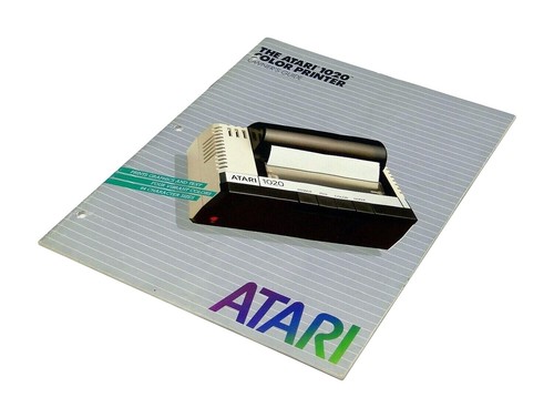 Atari 1020 OWNERS GUIDE Anleitung Drucker | eBay