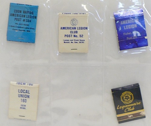 LOT OF 5 EMPTY MATCH BOOK COVERS | eBay