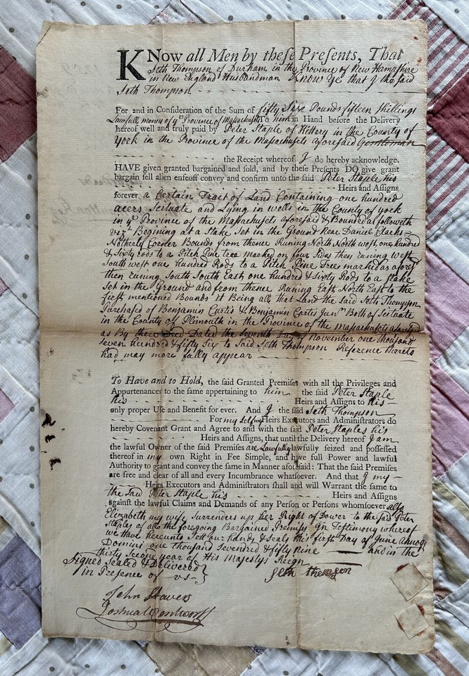 Collectible Documents (Pre-1800) for sale | eBay