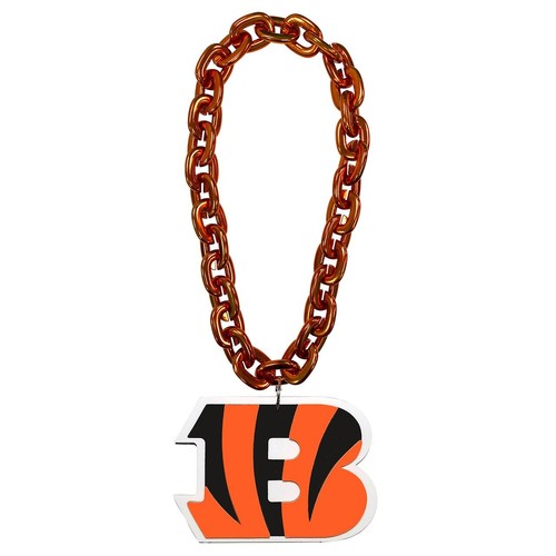 CINCINNATI BENGALS OFFICIAL NFL TOUCH DOWN 3D FOAM FAN CHAIN ORANGE | eBay