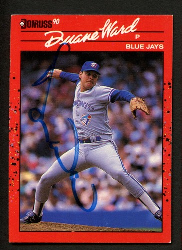 Duane Ward #307 signed autograph auto 1990 Donruss Baseball Trading ...