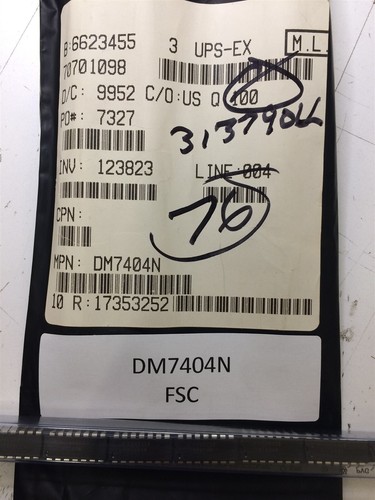 DM7404N FSC 7404N IC INVERTER 6CH 1-INP 14PIN PDIP 6 PIECES | eBay