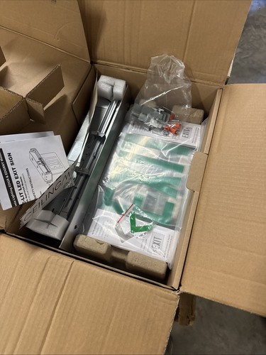 lithonia lighting EDGR W 1 GW M4 EXIT SIGN NEW | eBay