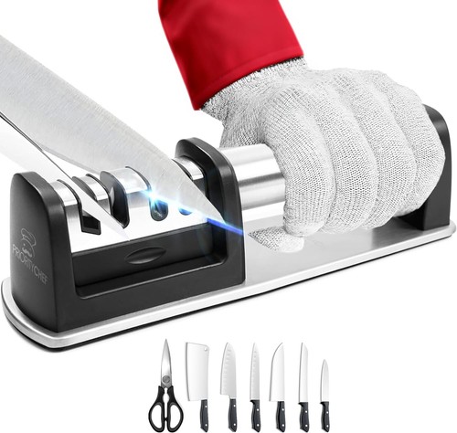 4 Stage Senzu Sharpener Priority Chef Knife Sharpen New Version Fast ...