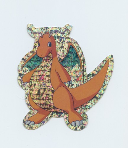 POKEMON DRAGONITE STICKER (3") ATOMIC REFRACTOR STYLE GLITTER | eBay