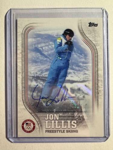 K303,699 - 2018 Topps U.S. Olympic Team Autographs #US43 Jon Lillis Auto #/135 | eBay