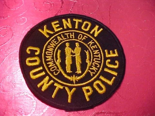 KENTON COUNTY KENTUCKY POLICE PATCH SHOULDER SIZE UNUSED 4 INCH | eBay