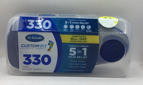 Dr. Scholl's CF 330 Custom Fit Orthotic Inserts Dr Scholls CF330 "OPEN ...