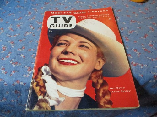 TV Guide Chicago June 11-17 1955 Hal Roach Jr George Liberace Bill ...