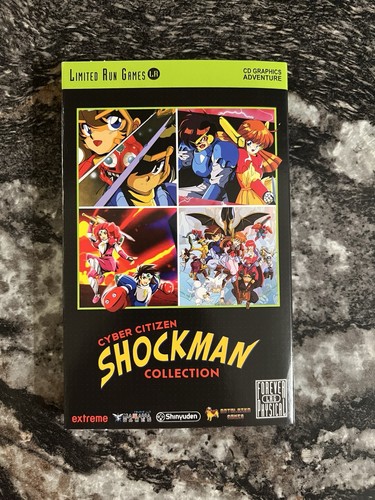 Cyber Citizen Shockman Collection & Bonus Slipcover Nintendo Switch LRG ...