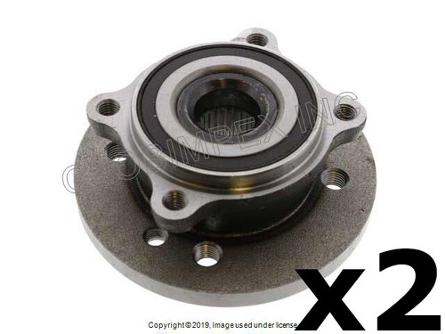 Mini R52 R53 (2002-2007) FRONT LEFT and RIGHT Wheel Hub with Bearing (2 ...