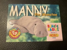 Manny the Manatee - Beanie Babies - Beaniepedia