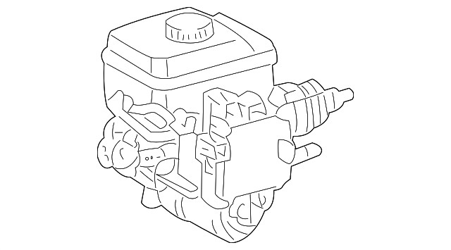 47050-60033 Toyota OEM Genuine BRAKE BOOSTER ASSY, W/MASTER CYLINDER | eBay