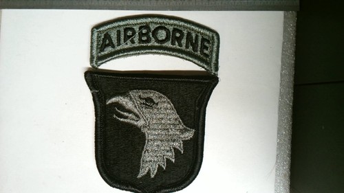 MILITARY PATCH SET HOOK AND LOOP ACU DIGITAL 101ST AIRBORNE DIVISION WITH TAB | eBay