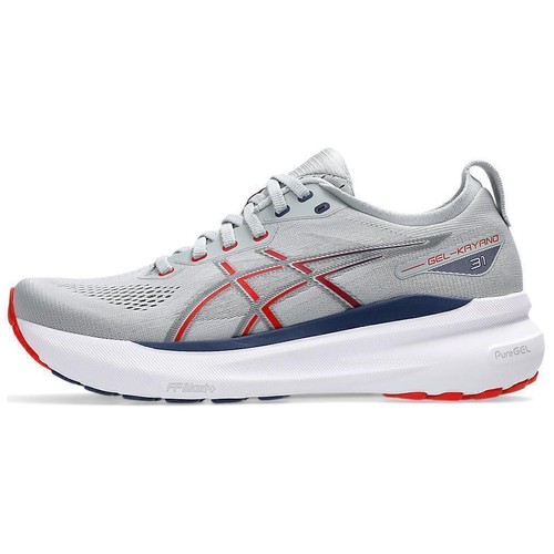 ASICS Gel Kayano 31 Piedmont Grey Fiery Red - 1011B867-021 | eBay