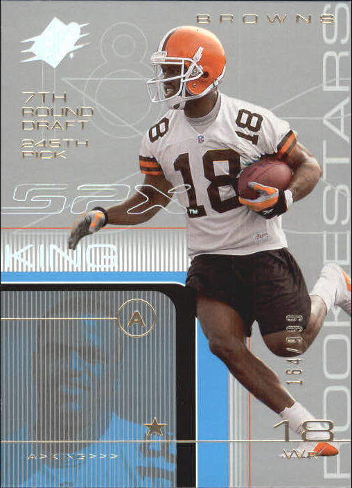 Andre King 2001 SPx #135a Base /999 Price Guide - Sports Card Investor