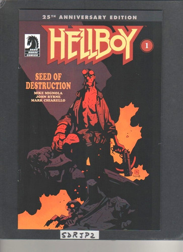 25TH ANNIVERSARY EDITION HELLBOY SEED OF DESTRUCTION 1 NM NEW UNREAD ...