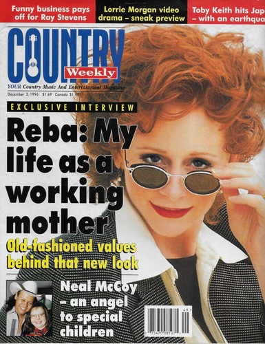 12/96 issue of COUNTRY WEEKLY magazine REBA McENTIRE cover | eBay